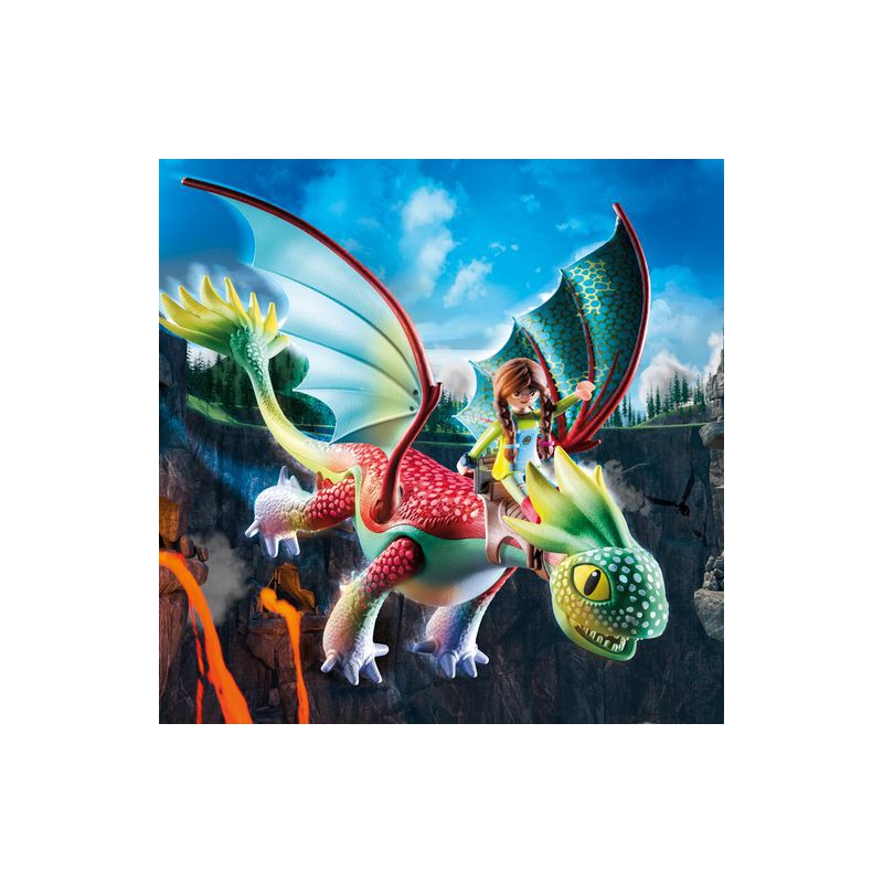 Playmobil Dragons - The Nine Realms - Feather & Alex - 71083